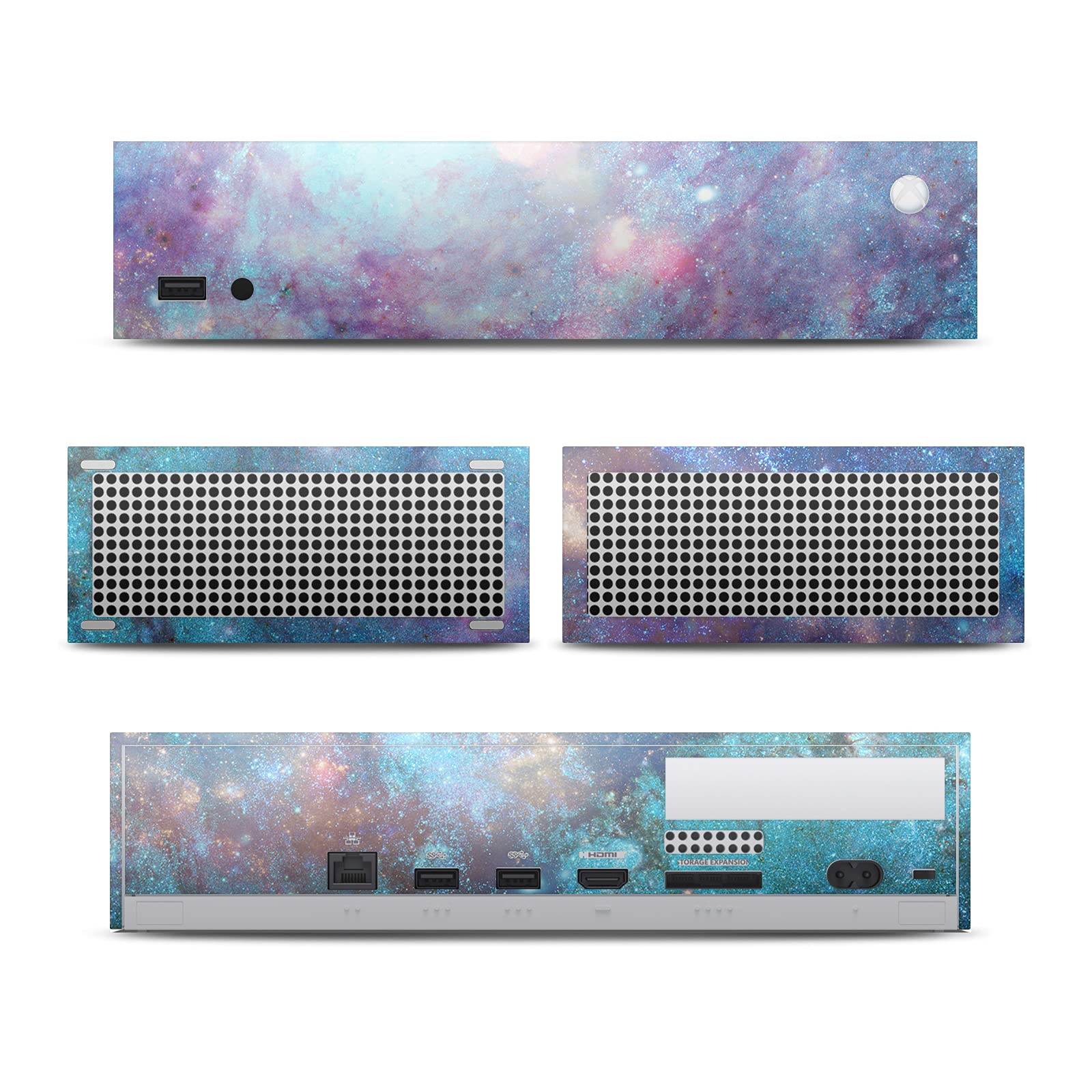 Head Case Designs Officially Licensed Barruf Abstract Space 2 Art Mix Vinyl Sticker Gaming Skin Decal Cover Compatible With Xbox Series S Console