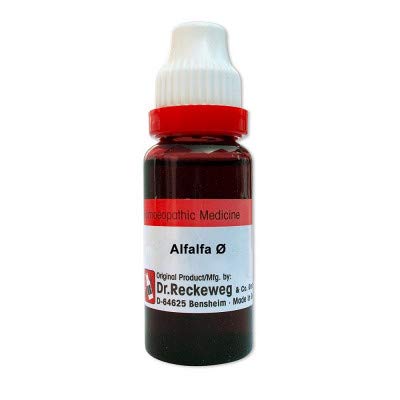 Dr. Reckeweg Germany Homeopathic Alfalfa Mother Tincture Q (20ml) - by Ayur-Homeo
