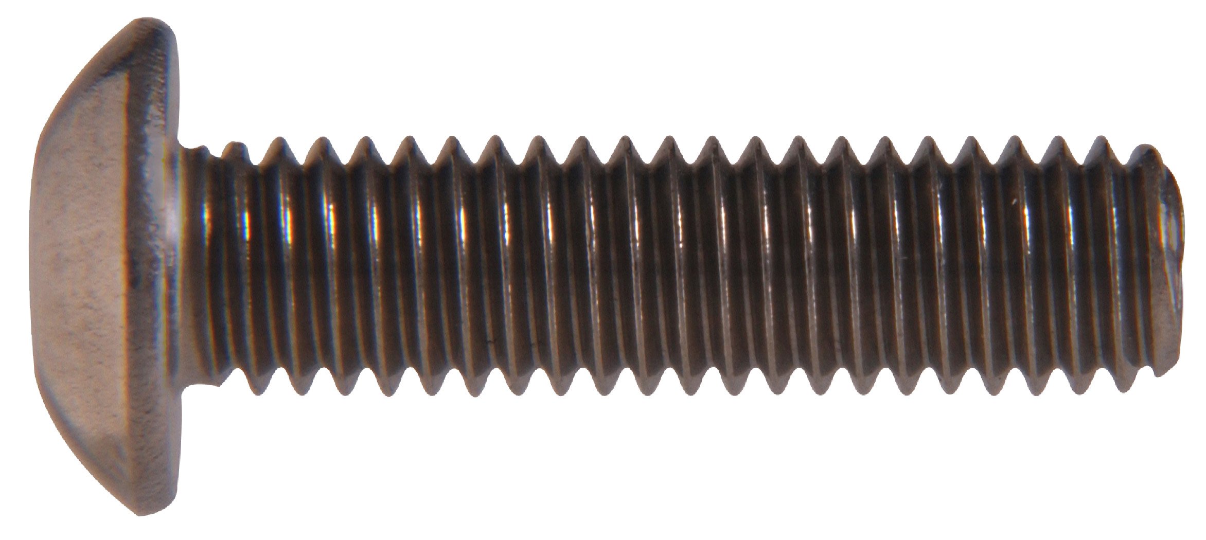The Hillman Group 334081 1/4-20 x 1/2-Inch Button Head Cap Screw, 100-Pack
