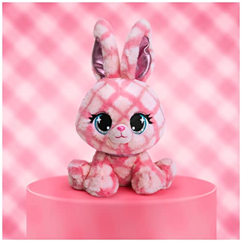 GUND P.Lushes Designer Fashion Pets Trixie Karrats Premium Bunny Stuffed Animal, Pink and Purple, 6โ