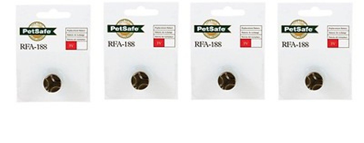 Pet Safe RFA-188 3v Battery, Economy, 4-Pack