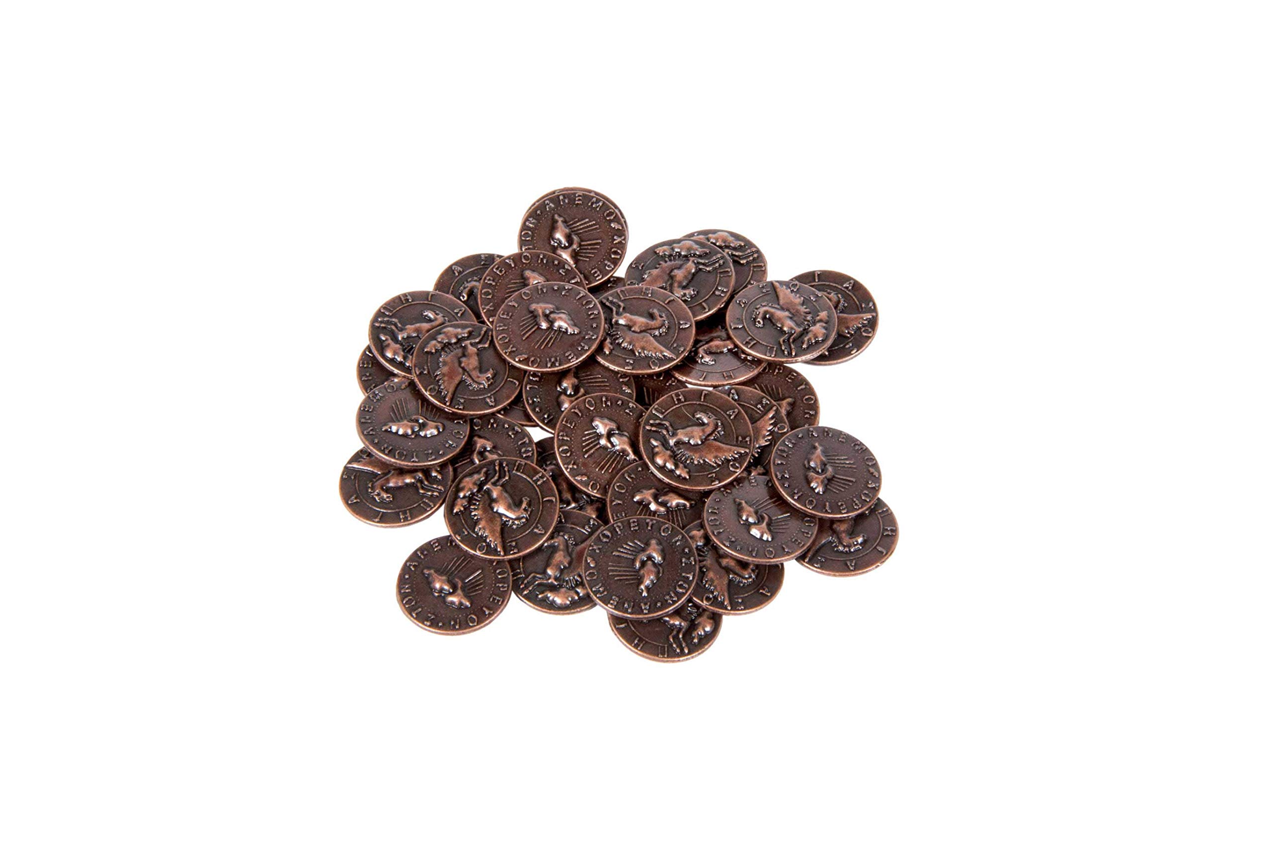 Mythological Creatures Themed Gaming Coins - Tiny 15mm 18-Pack, Novelty Fantasy Replica Coins