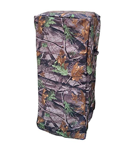 CLOAKMAN LEAF-Pattern series Smoker Cover for Pit Boss 3 Series Smoker and Masterbuilt/Smoke Hollow/Cuisinart 36 in Vertical Gas