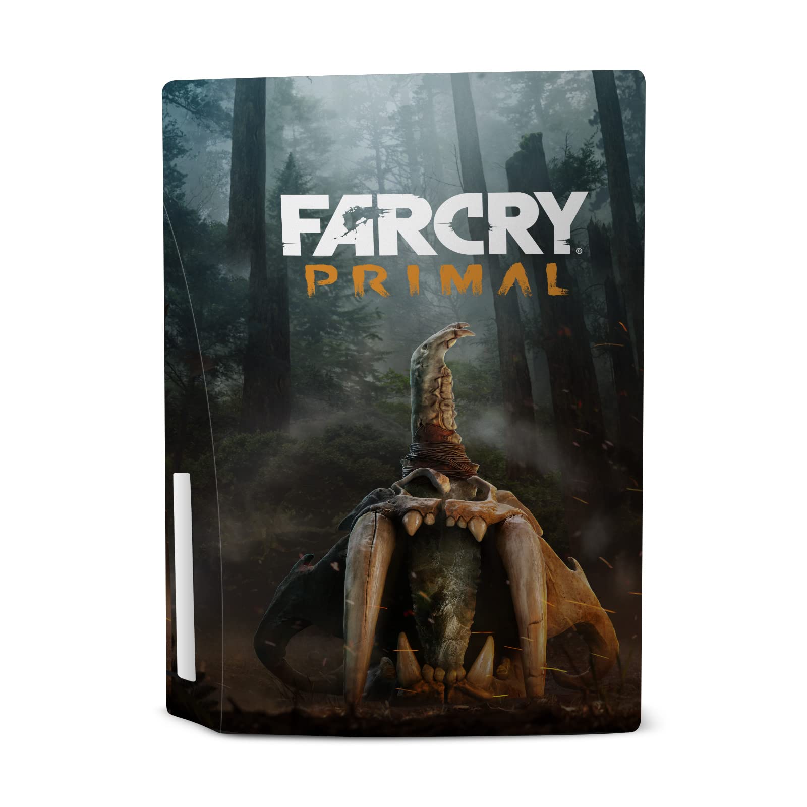 Head Case Designs Officially Licensed Far Cry Skull II Primal Key Art Vinyl Faceplate Sticker Gaming Skin Decal Cover Compatible With Sony PlayStation 5 PS5 Disc Edition Console