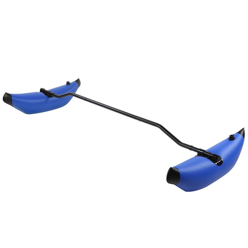 Bicaquu Portable Kayak Stabilizer, Kayak Outrigger Kit, Safe for Kayaking Fishing Beginners Canoeing(Blue)