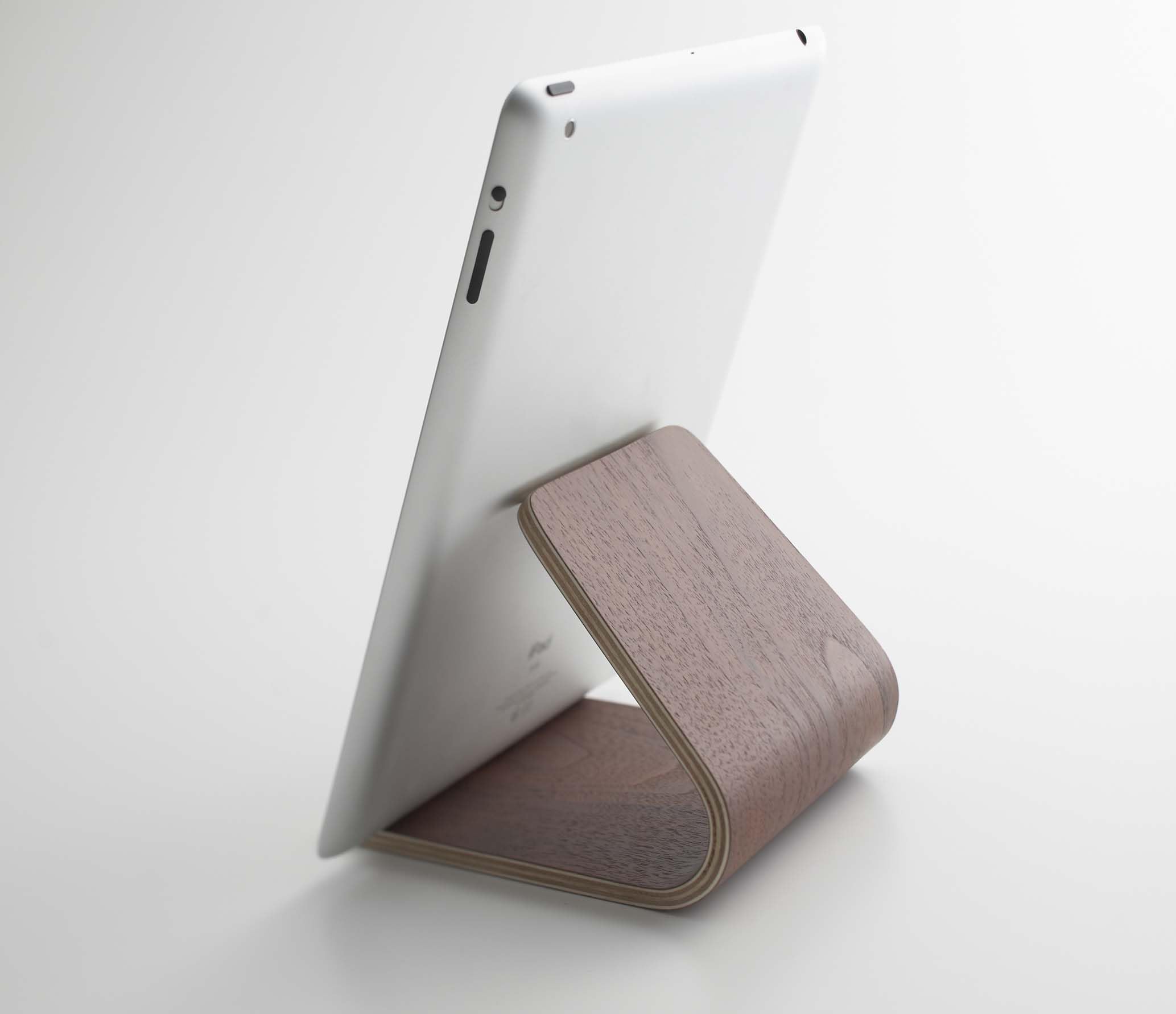 Yamazaki Home Rin Plywood Tablet Stand - Wood
