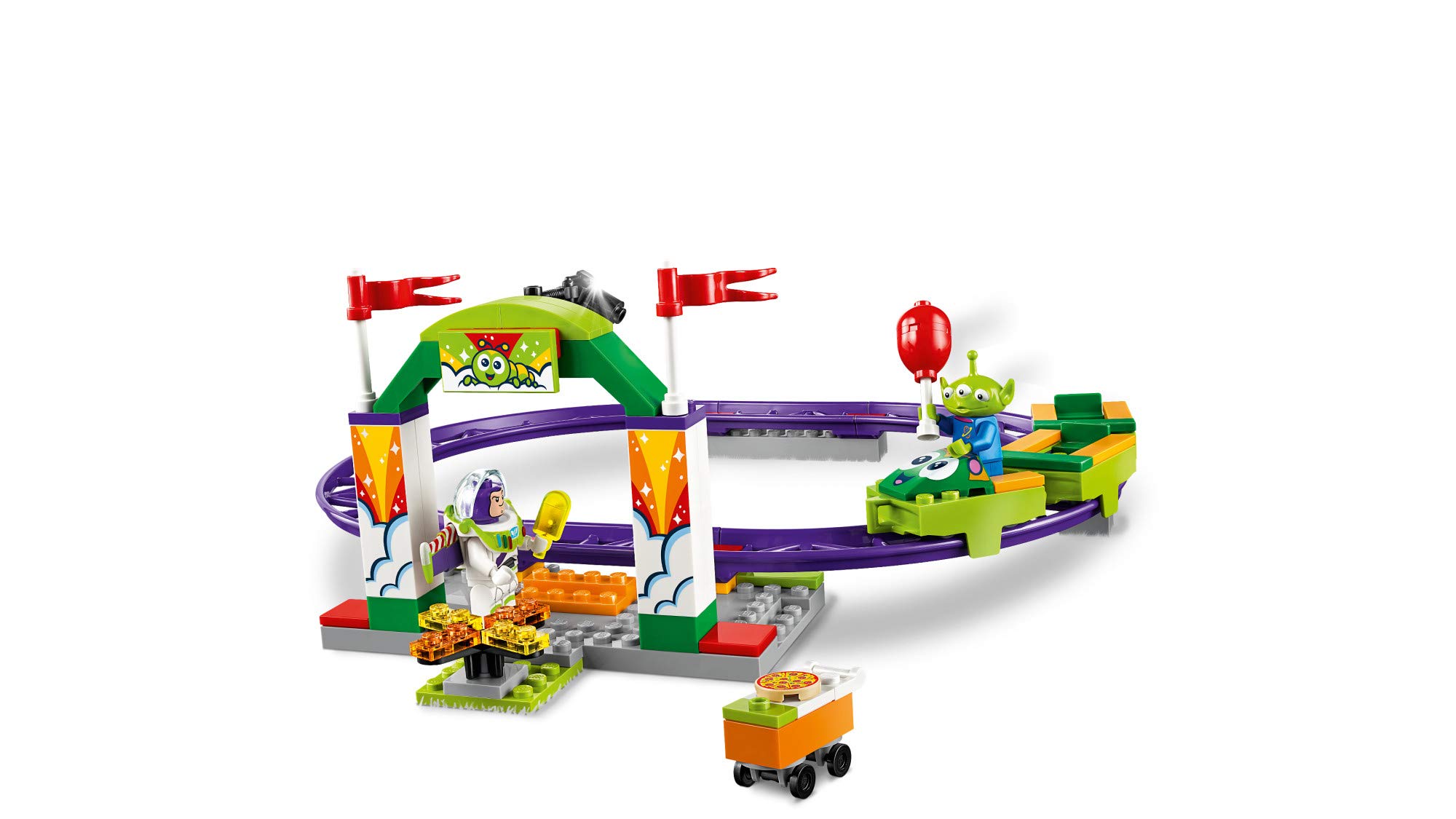 LEGO | Disney Pixar's Toy Story 4 Carnival Thrill Coaster 10771 Building Kit (98 Pieces)