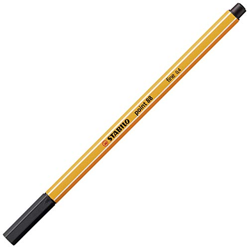 Fineliner - STABILO point 88 - Wallet of 40 - Assorted colors