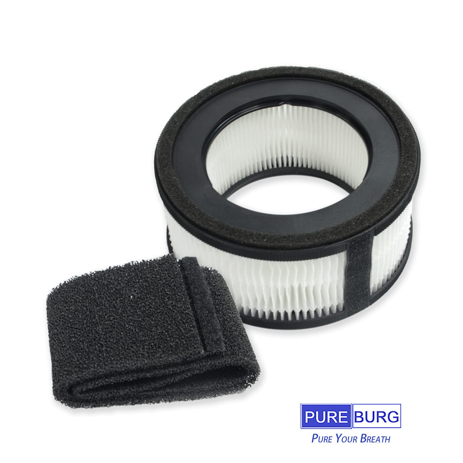PUREBURG AFH-Z1000-01 Replacement Filter Compatible with TruSens Z-1000 Air Purifier (Small Room),2-Pack H13 HEPA Activated carbon Air Clean VOCs Dust