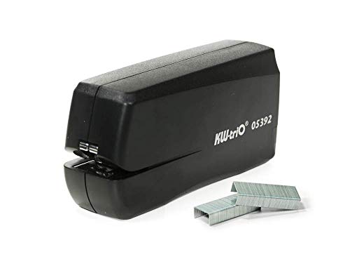 Automatic Handy Device Electric Stapler USB - Cordless Rechargeable - Small, Portable and Compact (Stapler + Box of 1000 Staples)
