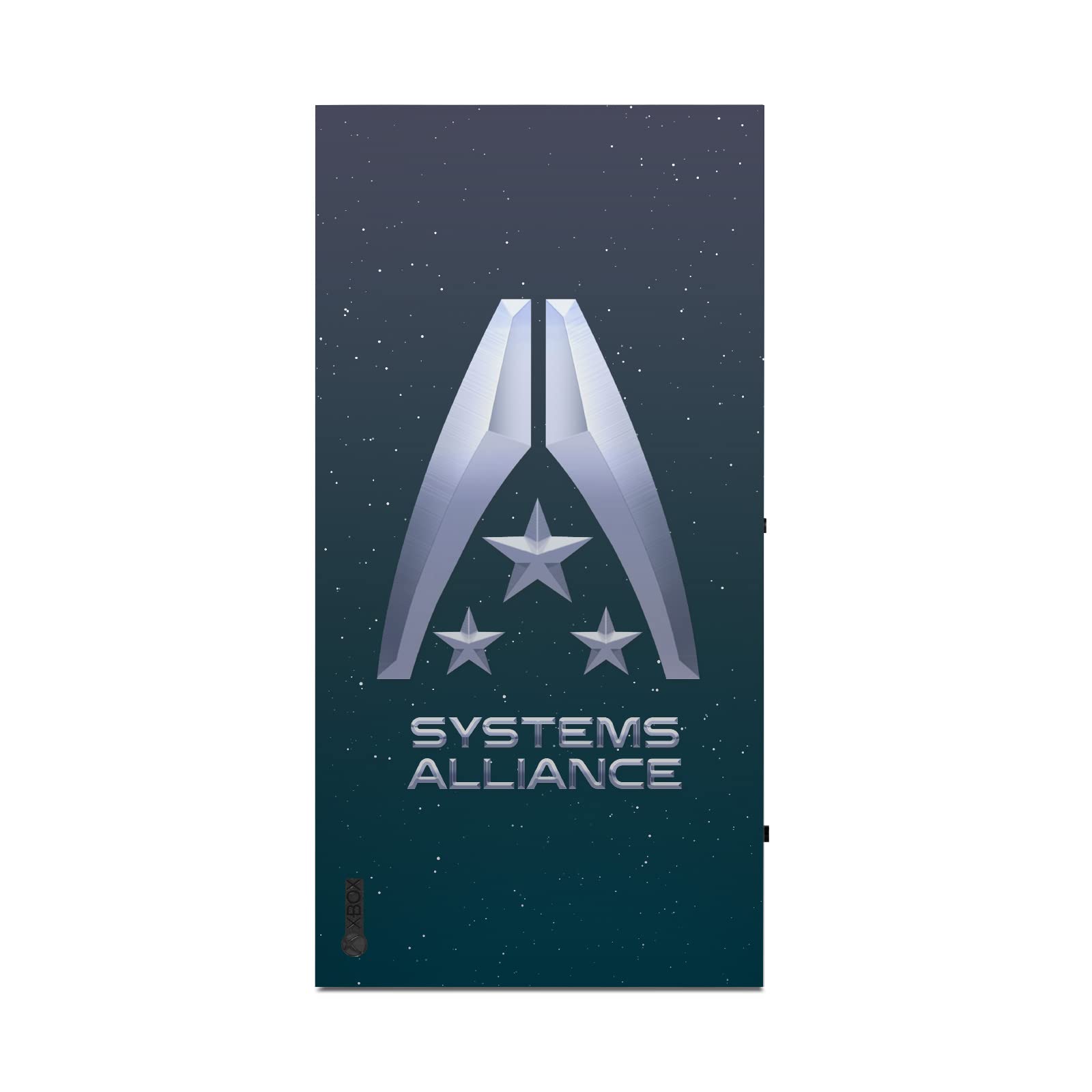 Head Case Designs Officially Licensed EA Bioware Mass Effect Systems Alliance Logo Graphics Vinyl Sticker Gaming Skin Decal Cover Compatible With Xbox Series X Console and Controller Bundle