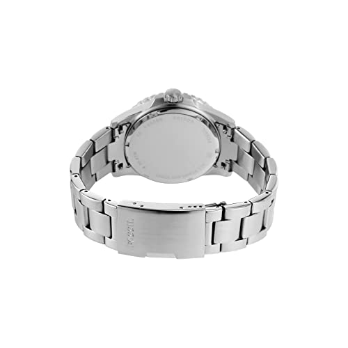 Fossil Men's FB-01 Quartz Stainless Steel Three-Hand Watch, Color: Silver/Black (Model: FS5668)
