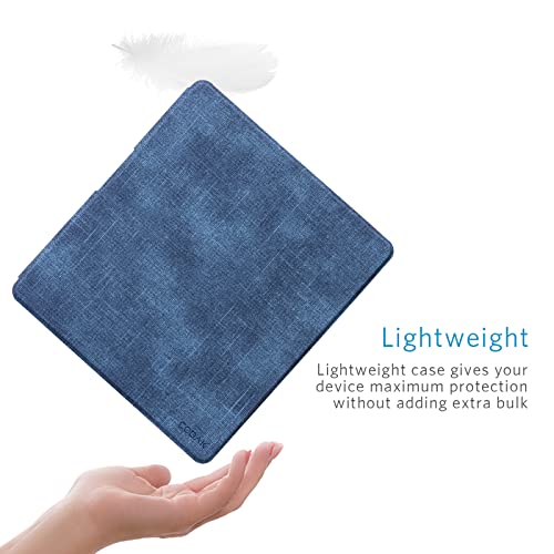 CoBak Case for Kindle Scribe - All New PU Leather Cover with Auto Sleep Wake Feature for Kindle Scribe 10.2" 2022 Released with Pen Holder