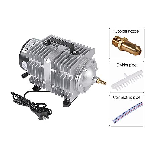 Cloudray 135W Air Compressor Electrical Magnetic Commercial Air Pump 120L/min for CO2 Laser Engraving Cutting Machine ACO-009D(110V 60Hz)