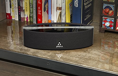 phorus PS5 Speaker - 24 bit / 192 kHz Hi-Res Music Streamer with Spotify, AirPlay, Windows Streaming, Bluetooth AptX, and Play-Fi