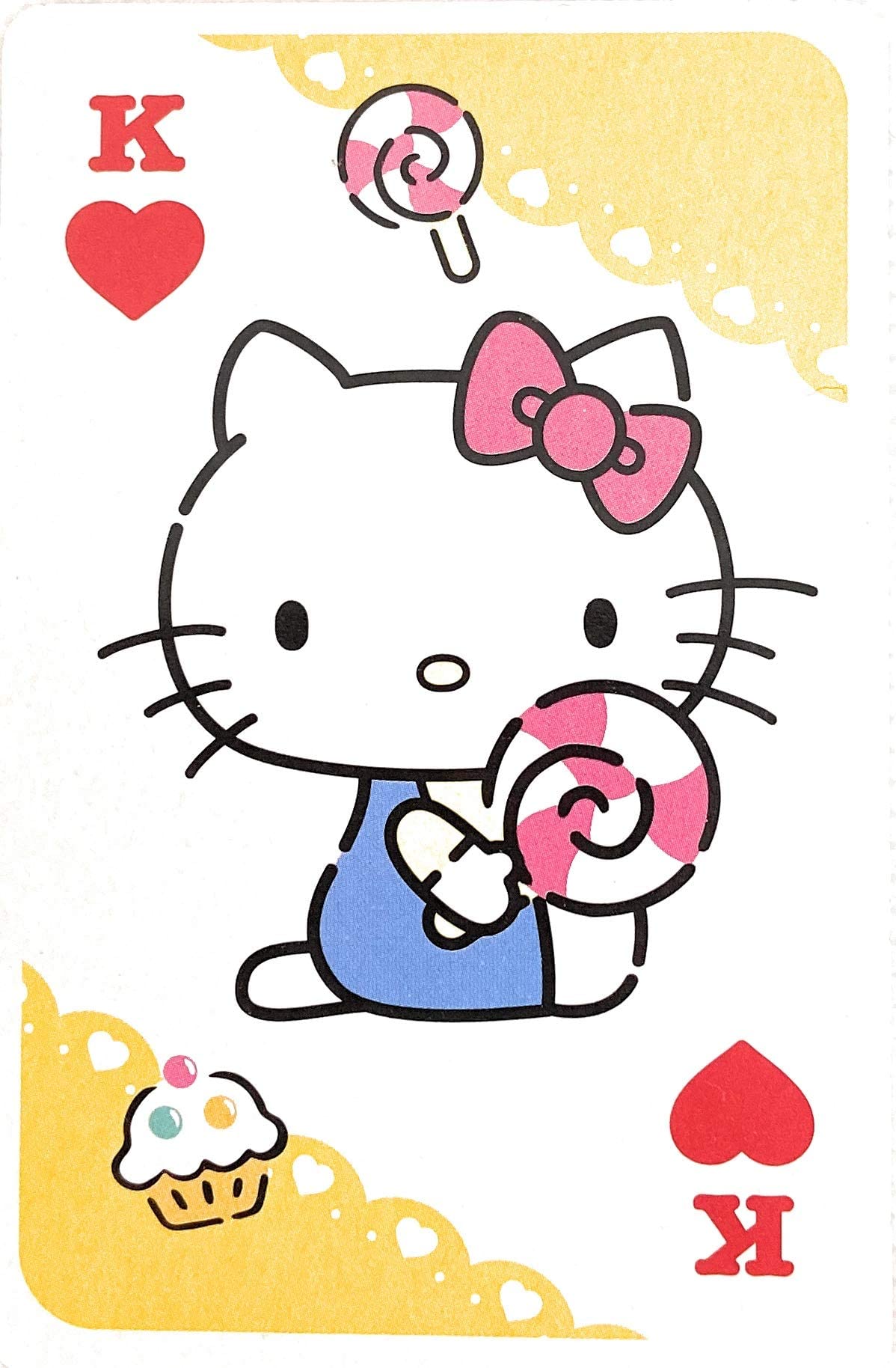 Sanrio Characters Playing Card Hello Kitty, Little Twin Stars, My Melody, Cinnamoroll, Pompompurin, Pochacco 3.5in x 2.4in x 0.7in with Paper case