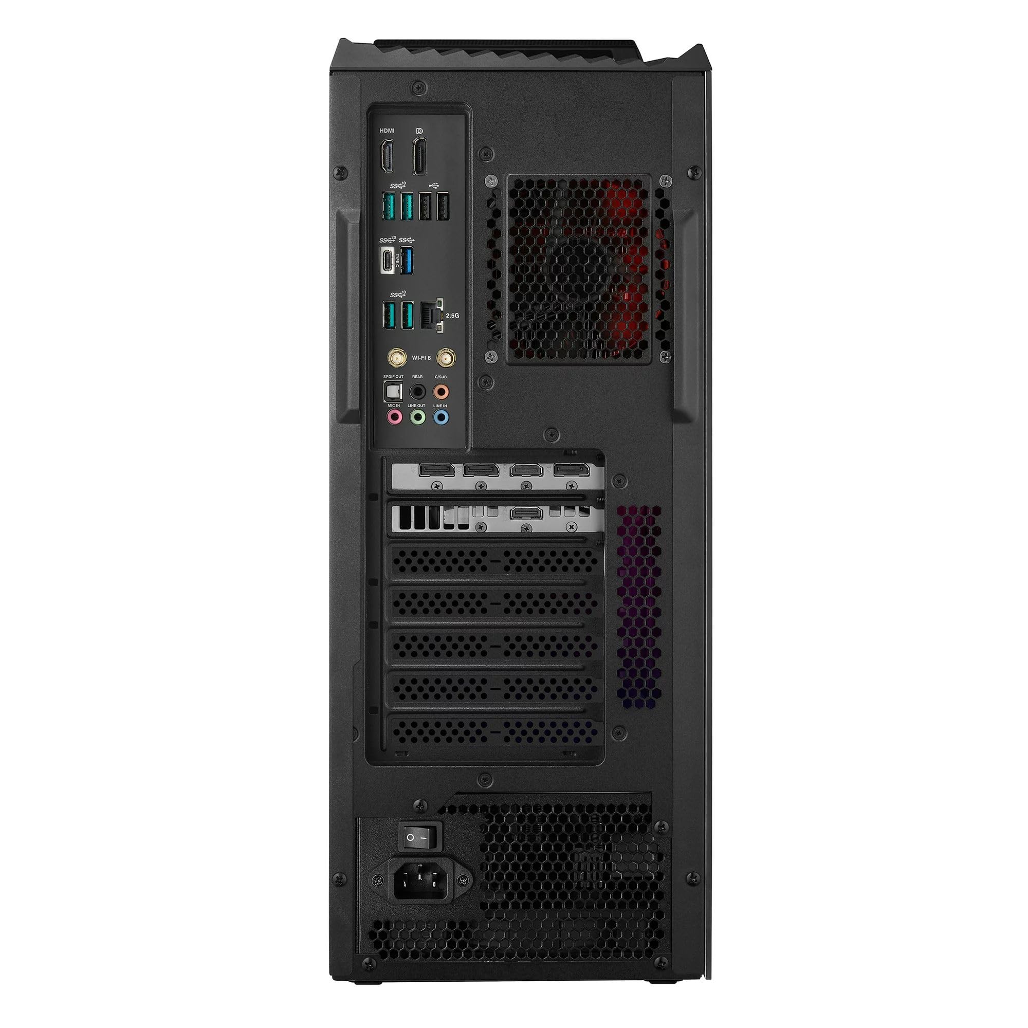 Asus ROG Strix GT15 G15 Gaming Desktop | 12th Gen Intel 12-Core i7-12700F | 64GB DDR4 2TB + 1TB SSD | Geforce RTX 3080 LHR 10GB Graphic | DisplayPort USB-C Aura Sync Lighting Win11 + HDMI Cable