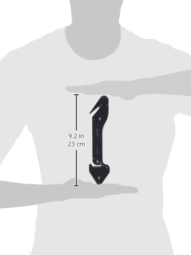 Dr. Shrink DS-008 Wrap and Strap Knife, BLACK