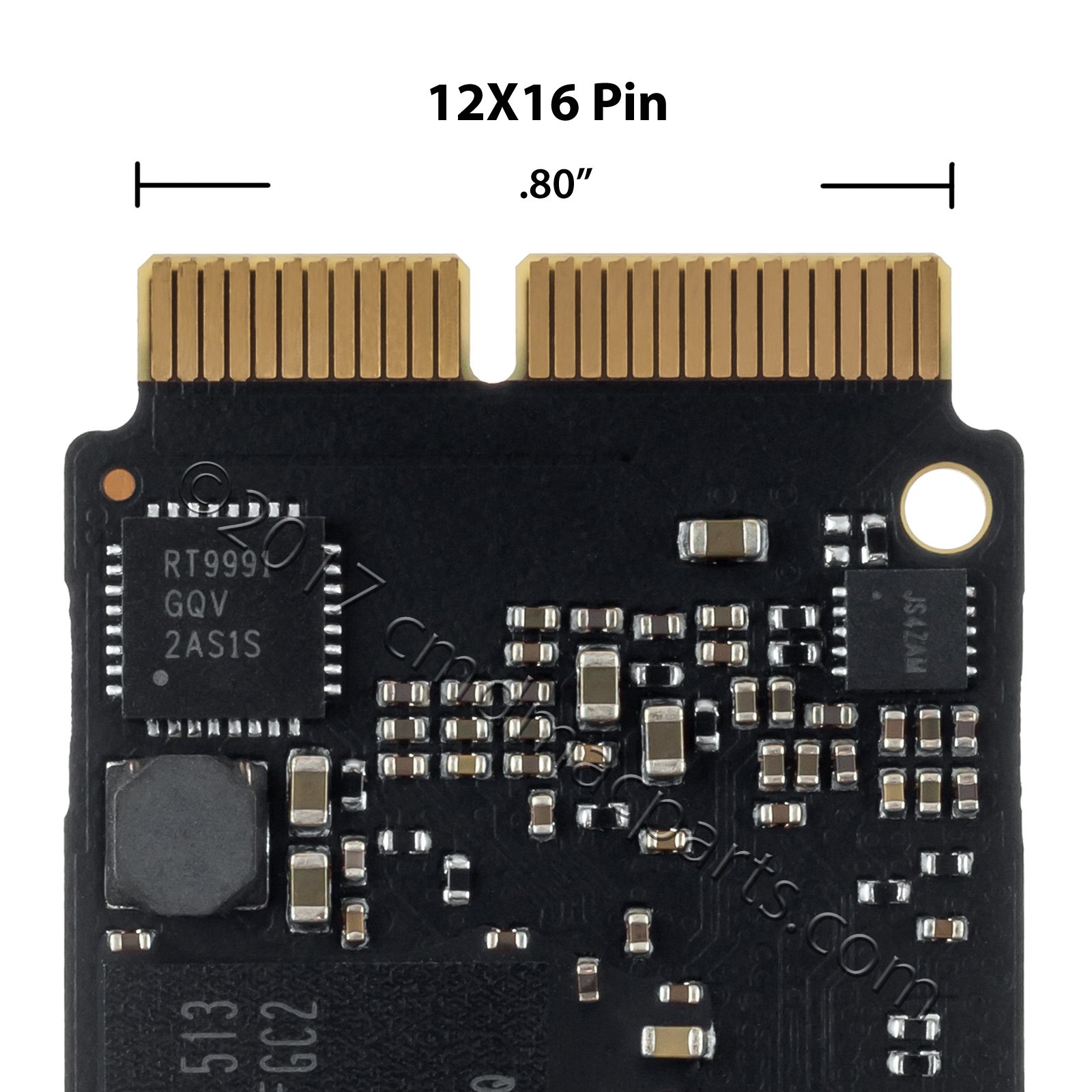 Odyson - 512GB SSUAX SSD Replacement for Apple MacBook Pro 13" Retina A1502/15 A1398 (Late 2013-2015)
