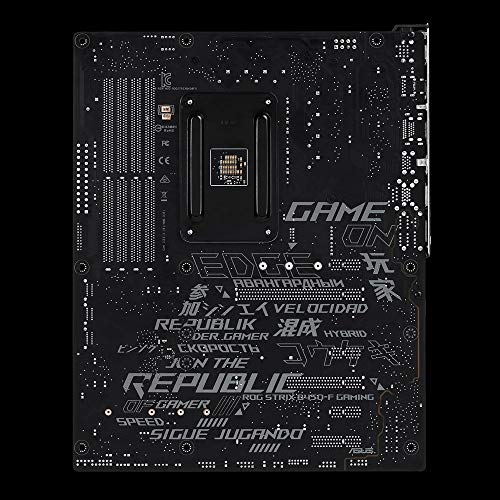 ASUS ROG Strix B450-F Gaming Motherboard (ATX) AMD Ryzen 2 AM4 DDR4 DP HDMI M.2 USB 3.1 Gen2 B450 (Renewed)