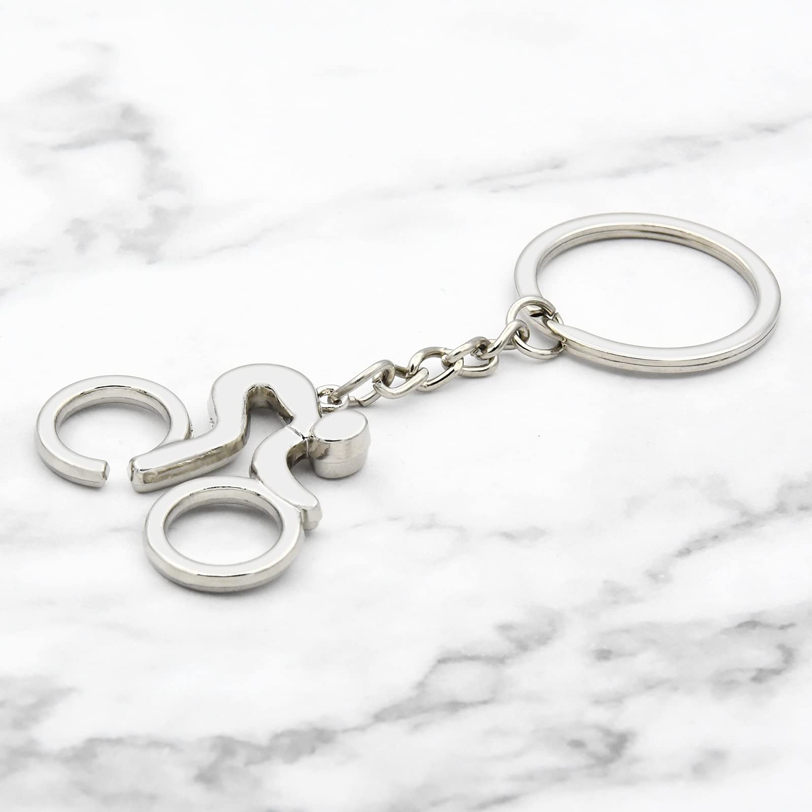 Bike lovers gifts Keychain Cycling gift bicycle Inspirational Keychain for Chain Bicycle Race Souvenir funny biker gift