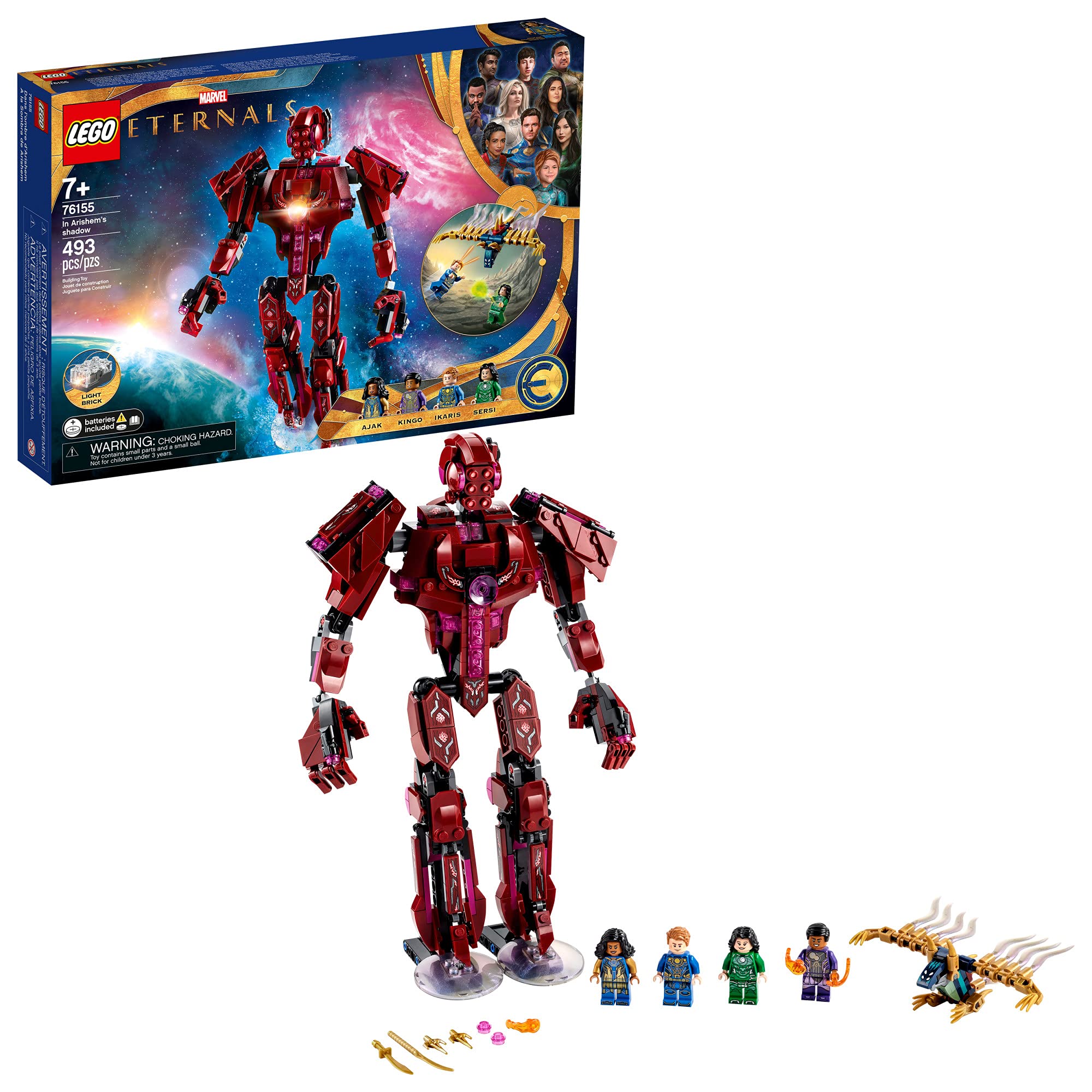 LEGO Marvel The Eternals in Arishemâs Shadow 76155 Building Kit