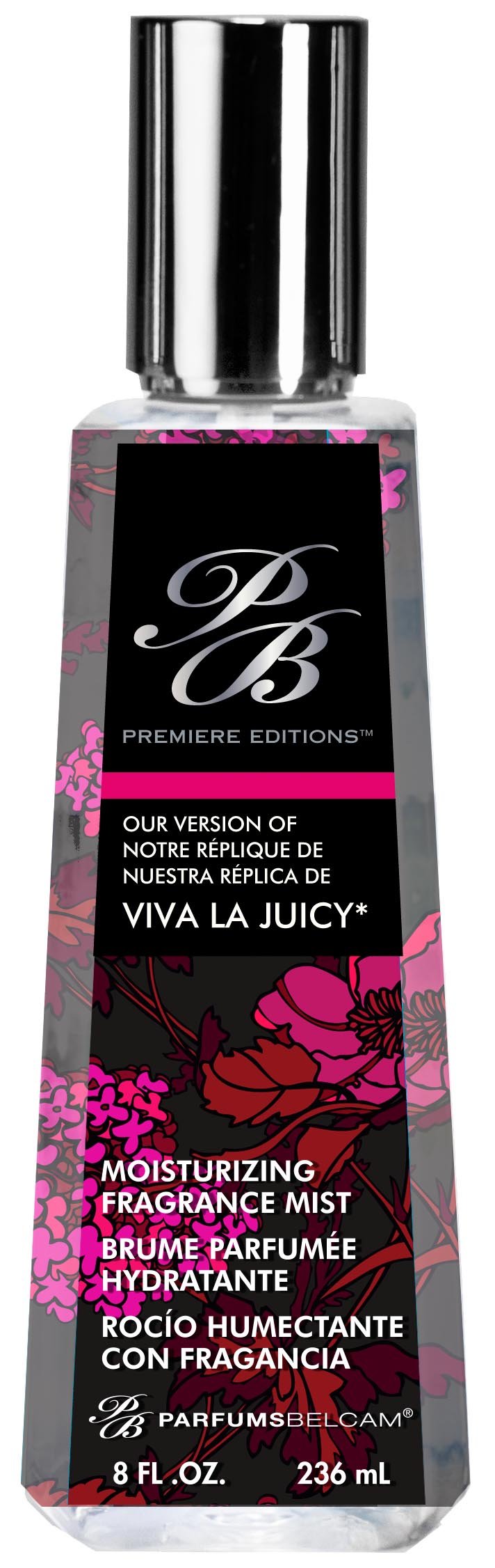 PB ParfumsBelcam Premiere Edition Version Of Viva La Juicy Moisturizing Mist, 236 mL