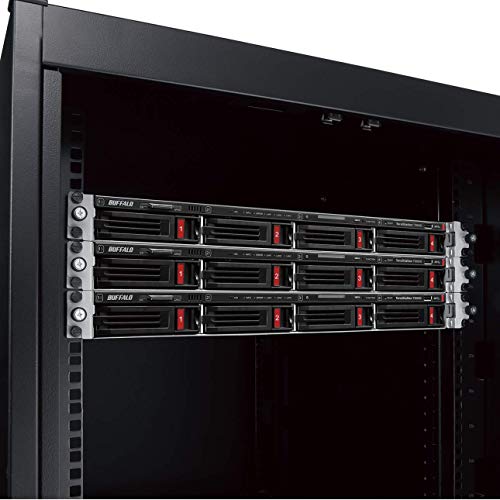 BUFFALO TeraStation 6400RN 48TB (4x12TB) Rackmount NAS with HDD Included + Snapshot Protection Against Ransomware / 4 Bay / 10GbE/ Storage Server/NAS Server/NAS Storage/Network Storage/File Server