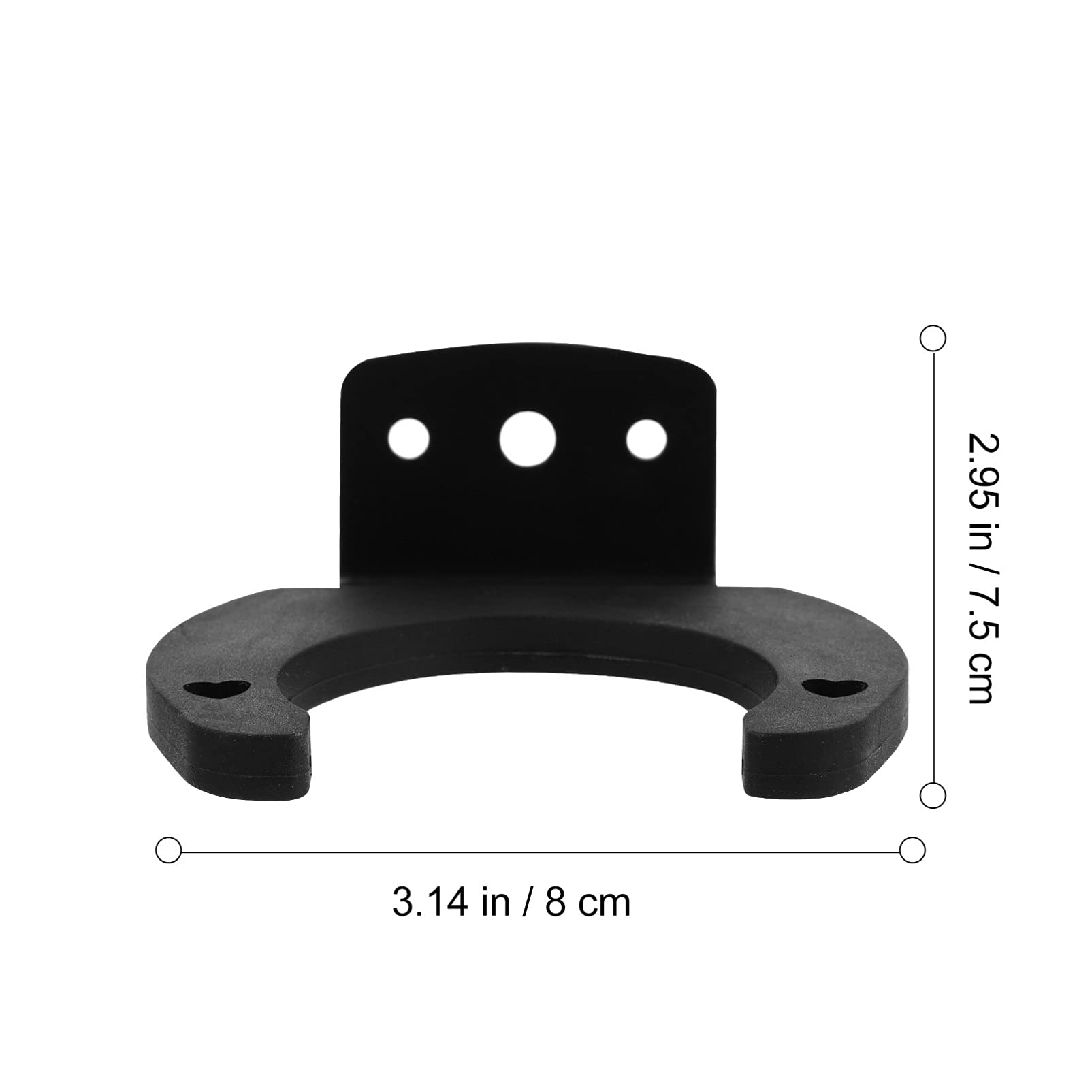 ARTIBETTER Microphone Holder for Mic Stand 4pcs Microphone Wall Hanger Wall Mounted Mic Holder Bracket Rack Clamp for Home Office Microphone Accessories Mic Holder for Stand