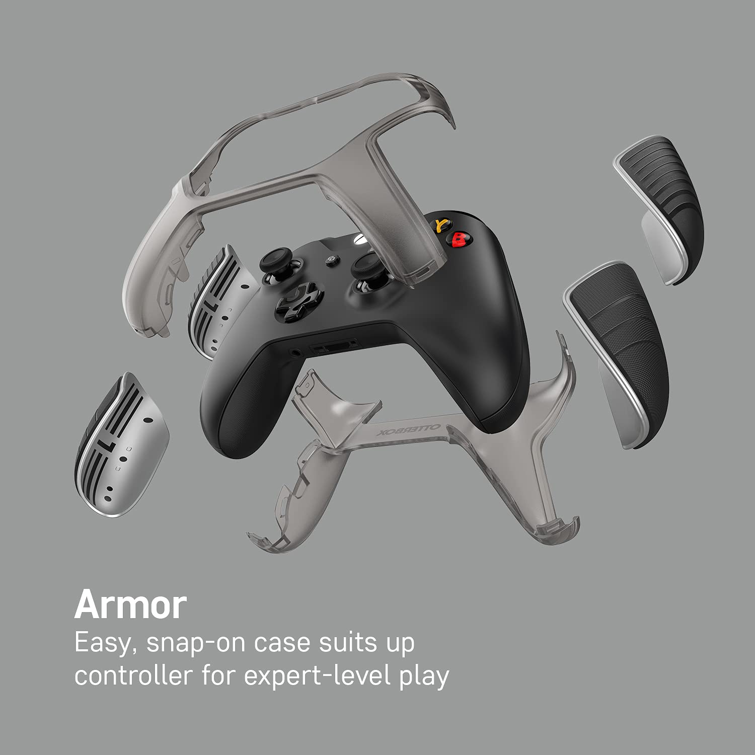OtterBox Protective Controller Shell for Xbox One Wireless Controllers - Dreamscape (Translucent White)