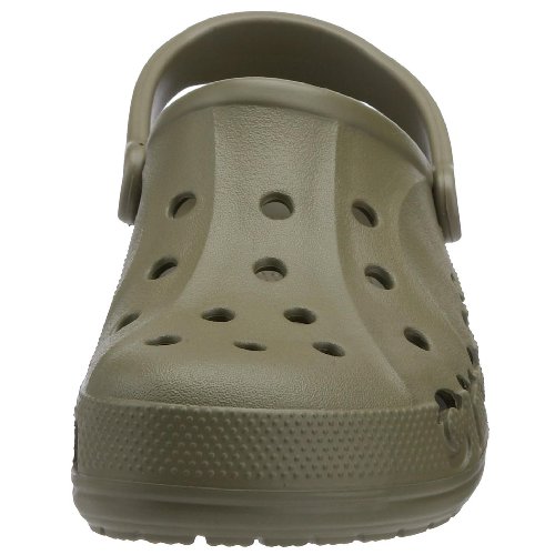 Crocs Men's and Women's Baya Clog |Comfortable Slip On Shoe| Casual Water Shoe, 12 US Women / 10 US Men, Army Green