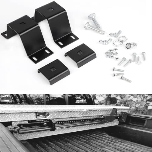 Maureen 4X400 4XRAC Steel Jack Mounting System Fixed with Mounting Bracket Fits for Off-Road Vehicle Pickup Truck Trailer Van SUV