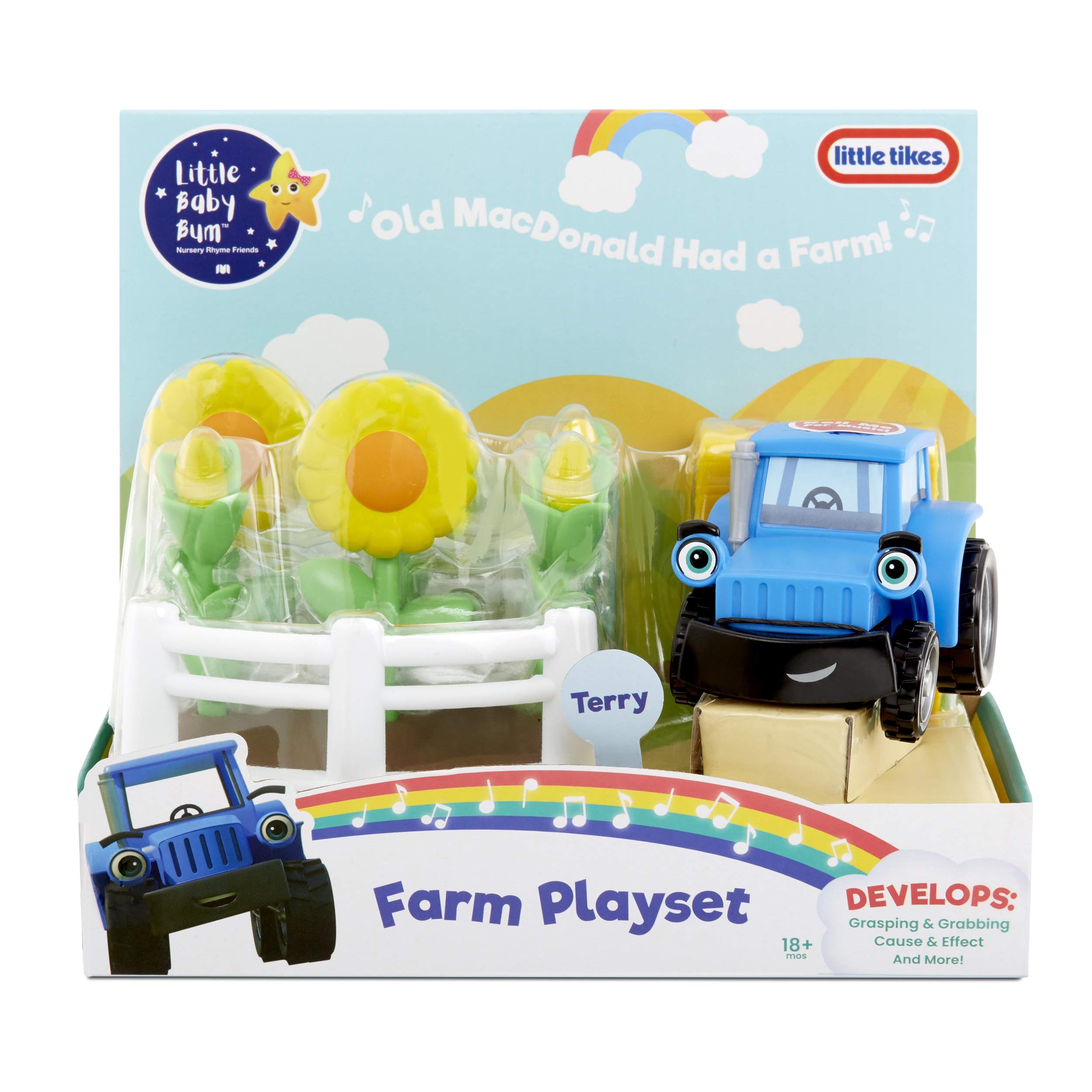 Little Tikes Baby Bum Go Buster Playset - Farm Playset for Toddlers