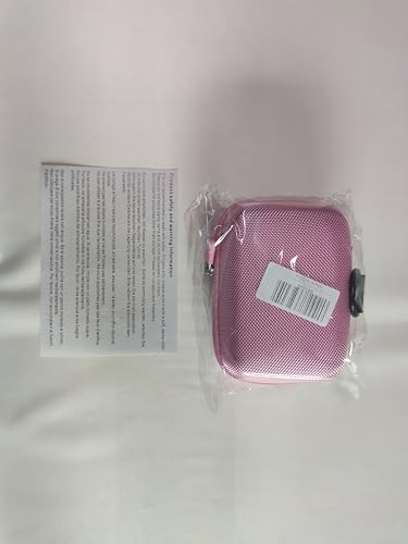 Hermitshell Hard Travel Case for JBL Go 3 / JBL Go 3 Eco Portable Bluetooth Speaker (Pink, Case for JBL GO 3)