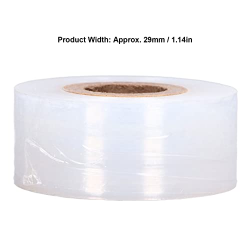 Parafilm,Parafilm Tape for Petri Dish,Parafilm Nursery Grafting Tape,Parafilm Roll Grafting Tape Nursery Sealing Tape for Petri Dish M 29mm Width Garden Hand Tools Grafting Stretchable Resilient