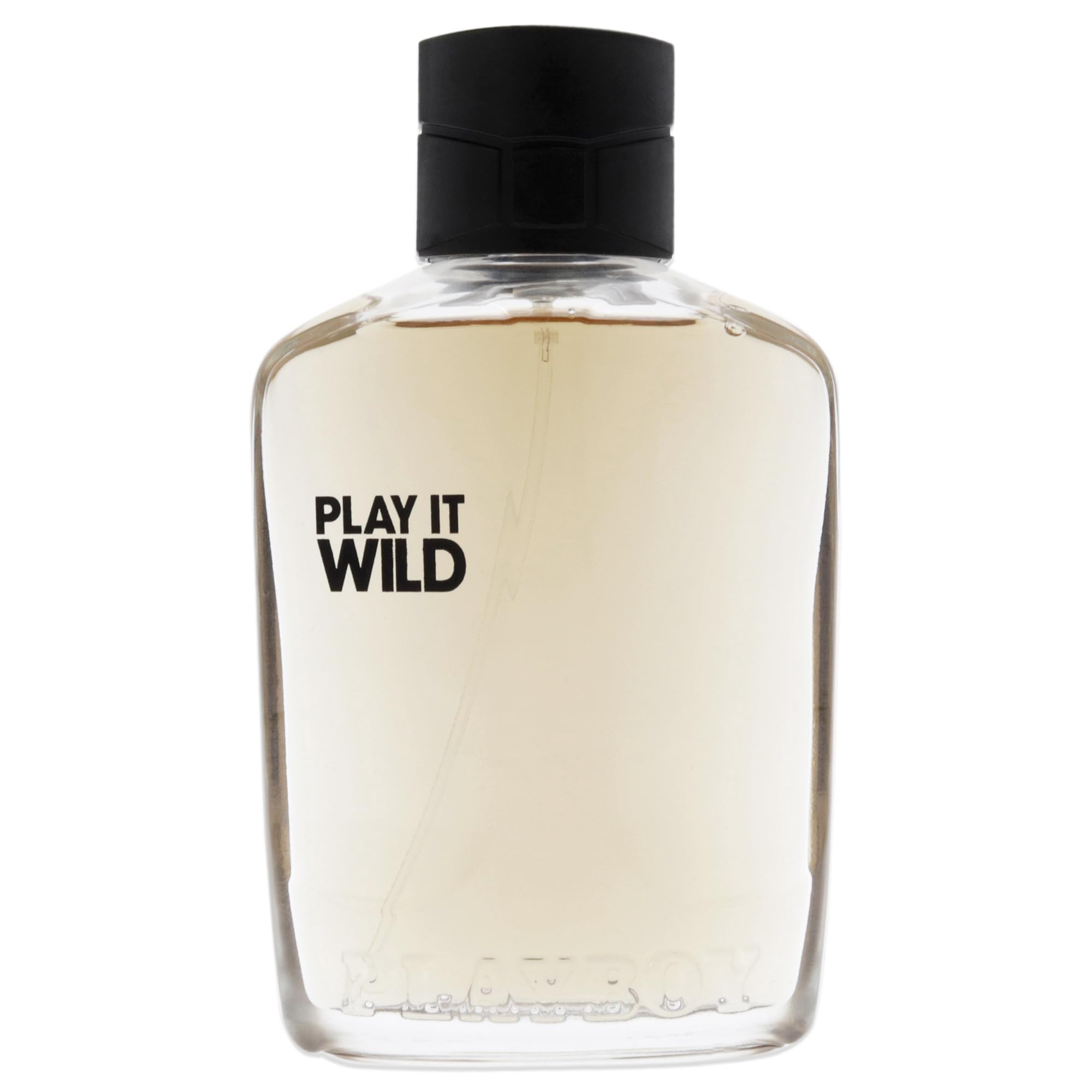 Playboy Play It Wild Eau de Toilette Spray for Men, Multi, Oriental Vanilla Fragrance, 3.4 Fl Oz