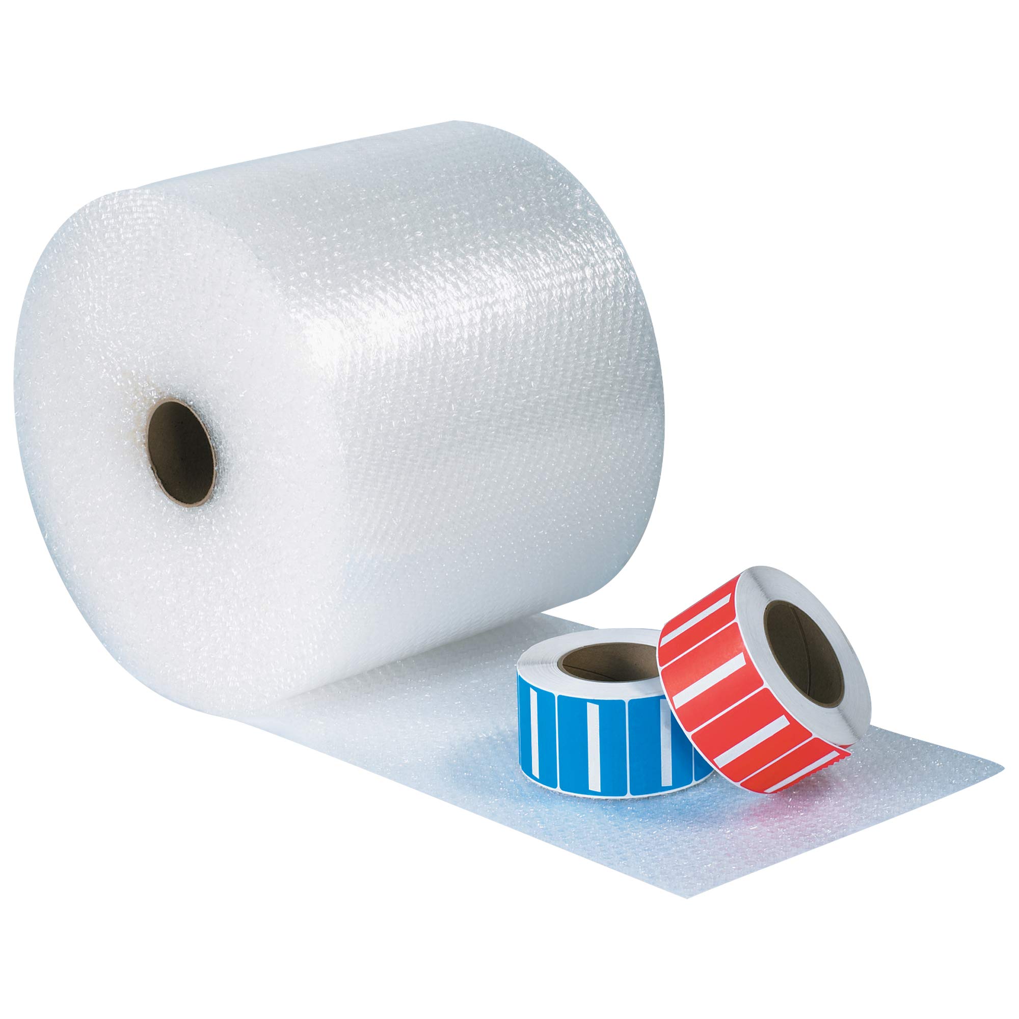 Aviditi Bubble Cushioning Wrap Roll, 48 Inch x 125 Feet, 1/2" Large Bubble, Perforated Every 12 Inches, Ships Parcel, for Packing, Shipping and Moving (1 Roll)