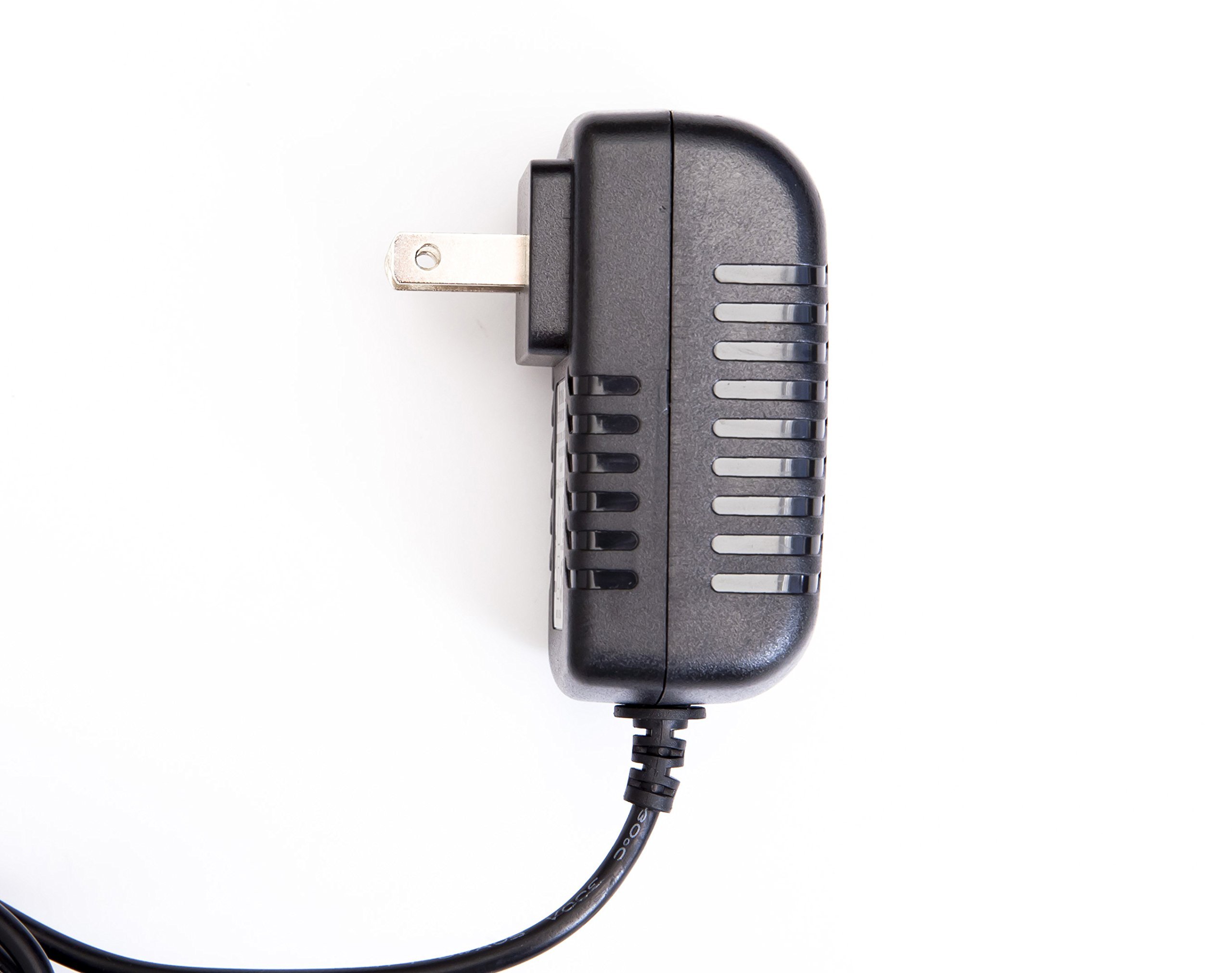 OMNIHIL (8 Feet Extra Long 12 Volt 3 Amp Power Adapter, AC to DC, 5.5millimeters X 3.0millimeters Center Pin Plug, Regulated 12v 3a Power Supply Wall Plug