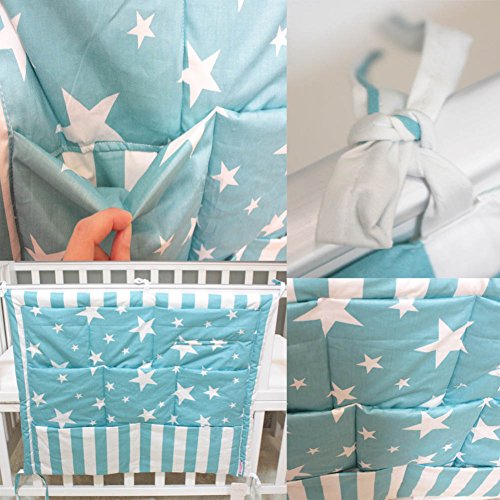Hanging Bedside Bags Baby Crib Diaper Storage Bag,U