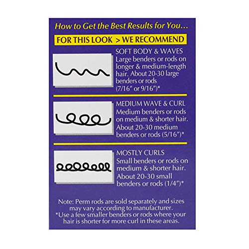Ogilvie Salon Styles Precisely Right Professional Conditioning Perm Kit - Ideal for Color-Treated, Normal Hair - 1 Application