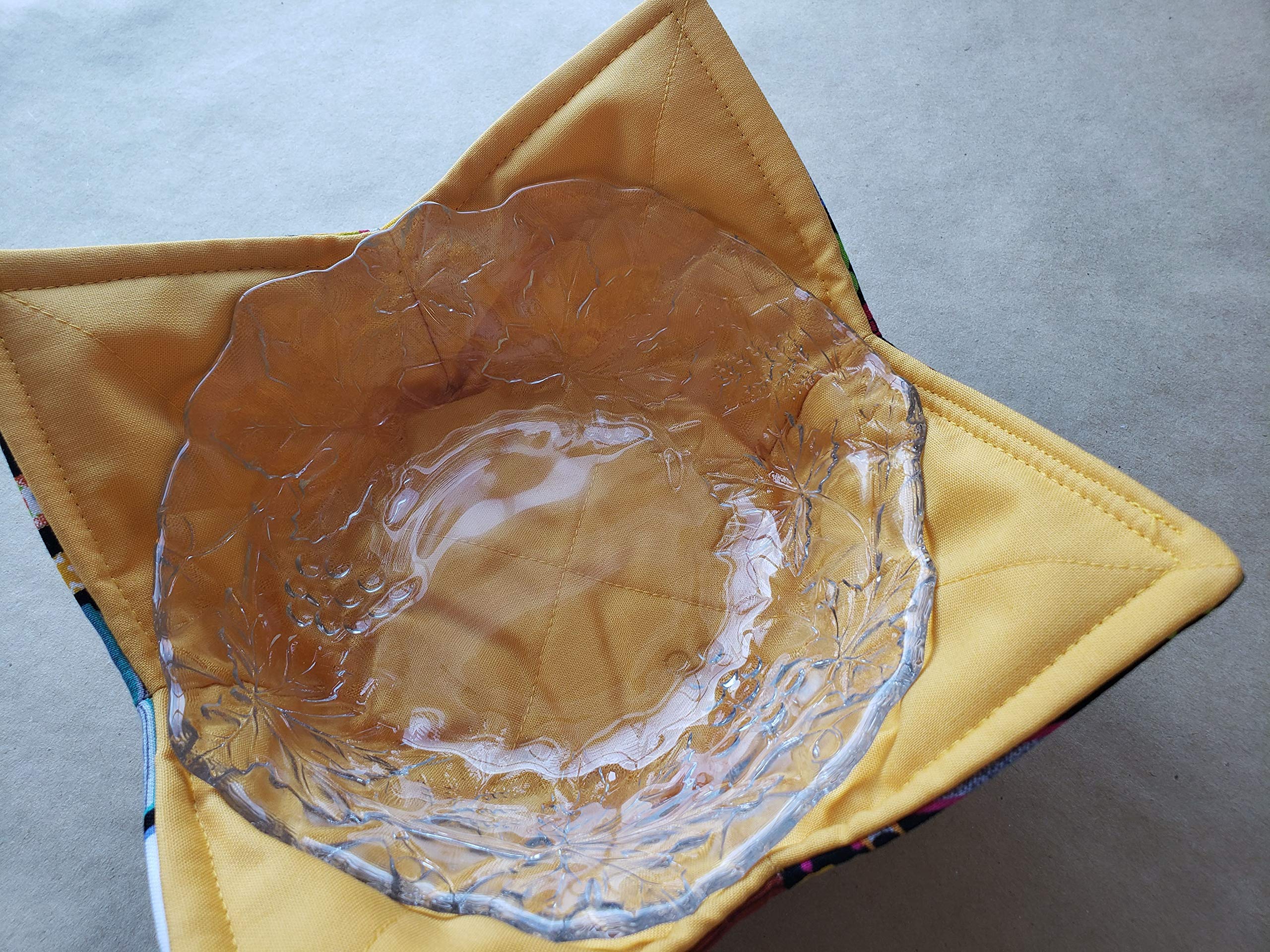 Bookworm Microwave Bowl Cozy Books Library Librarian Bibliophile Reversible Microwave Soup Bowl Holder Handmade Housewarming Hostess Gifts Under 10