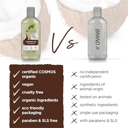 Organic Doctor Organic Virgin Coconut Oil Shampoo, 9 fl.oz.