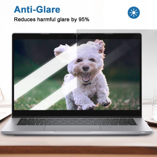 IPROKKO Laptop Privacy Screen 17 Inch for HP Dell Acer Asus Lenovo Thinkpad Envy XPS, 16:10 Aspect Removable 17in Anti Blue Light Glare Privacy Filter Shield, Anti Spy Computer Monitor Security Protector