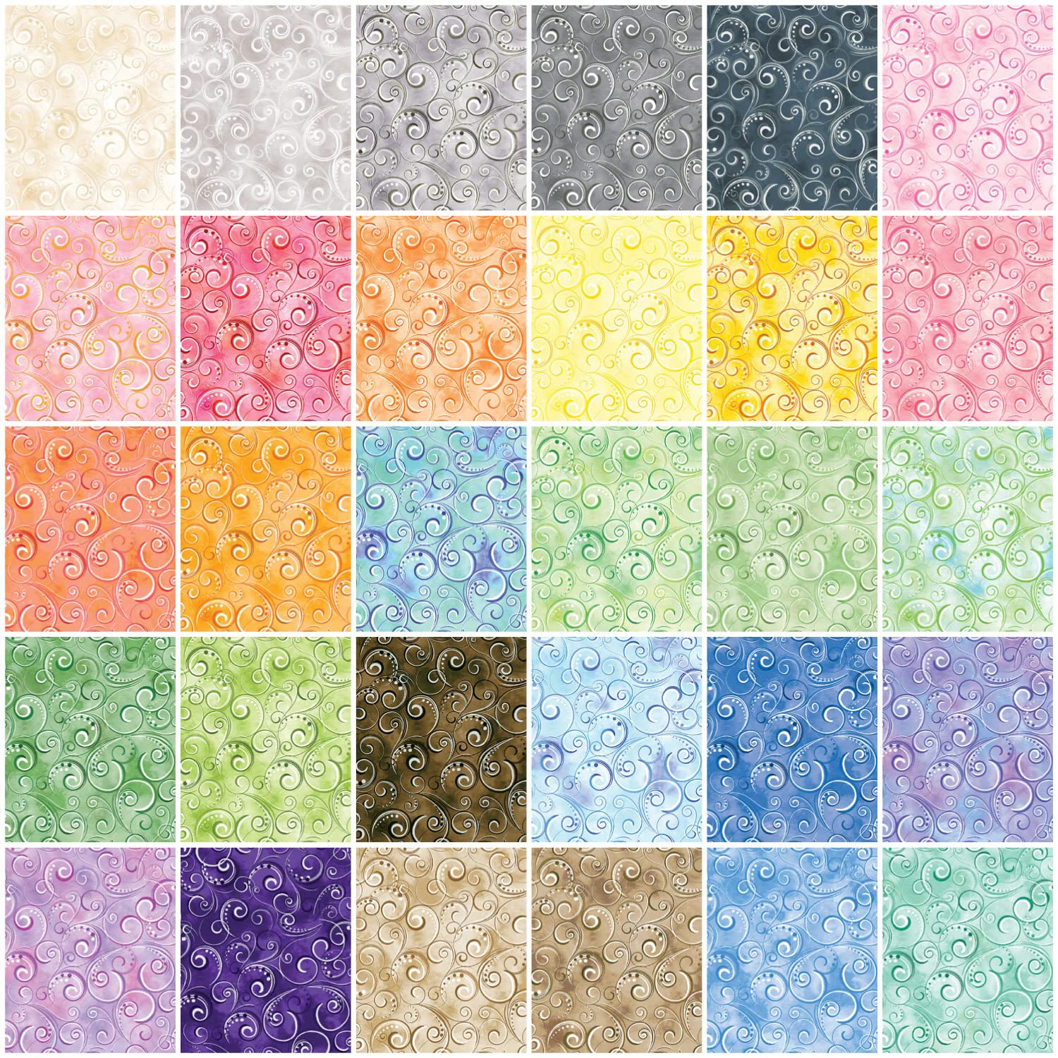 Kanvas Studio Better Basics Pearl Splendor 10X10 Pack 42 10-inch Squares Layer Cake Benartex 10 Inches