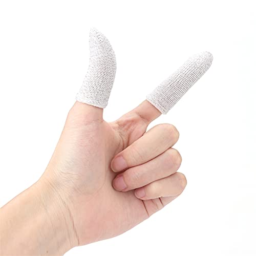 LJLSY Gaming Finger cots Finger Cover Game Controller 2pcs/1pair Sweat Proof Sensitive Non-Scratch Touch Screen Gaming Finger Thumb Sleeve Glove Can be Used Anytime Anywhere (Color : C)