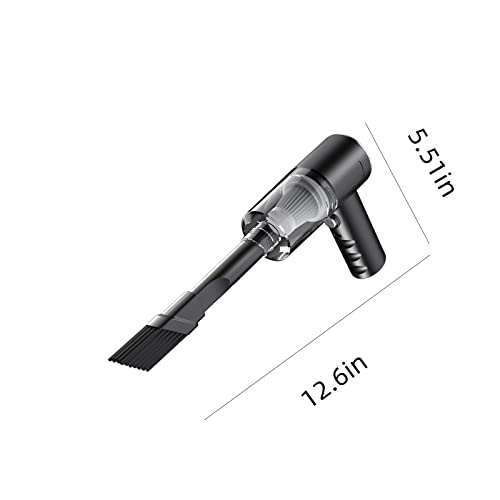 CENGNIAN Car Cordless Vacuum Cleaner, Portable USB Handheld Small Car Vacuum Rechargeable Cleaner, 120w Powerful Suction Dust Busters, Pet Hair Vacuum, Detailing Kit Essentials for Travel, RV Camper