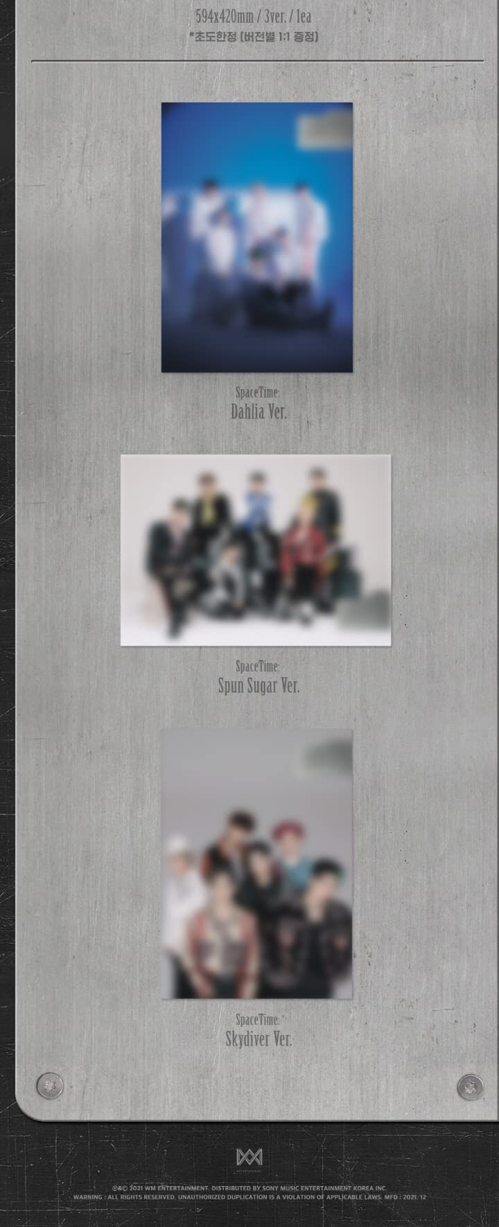 ONF Goosebumps 6th Mini Album Random Version CD+72p Booklet+1p Selfie PhotoCard+1p PhotoCard+1p Secret Selfie+1p Secret Card+1p From.ONF Diskette Data+Message PhotoCard SET+Tracking Kpop Sealed