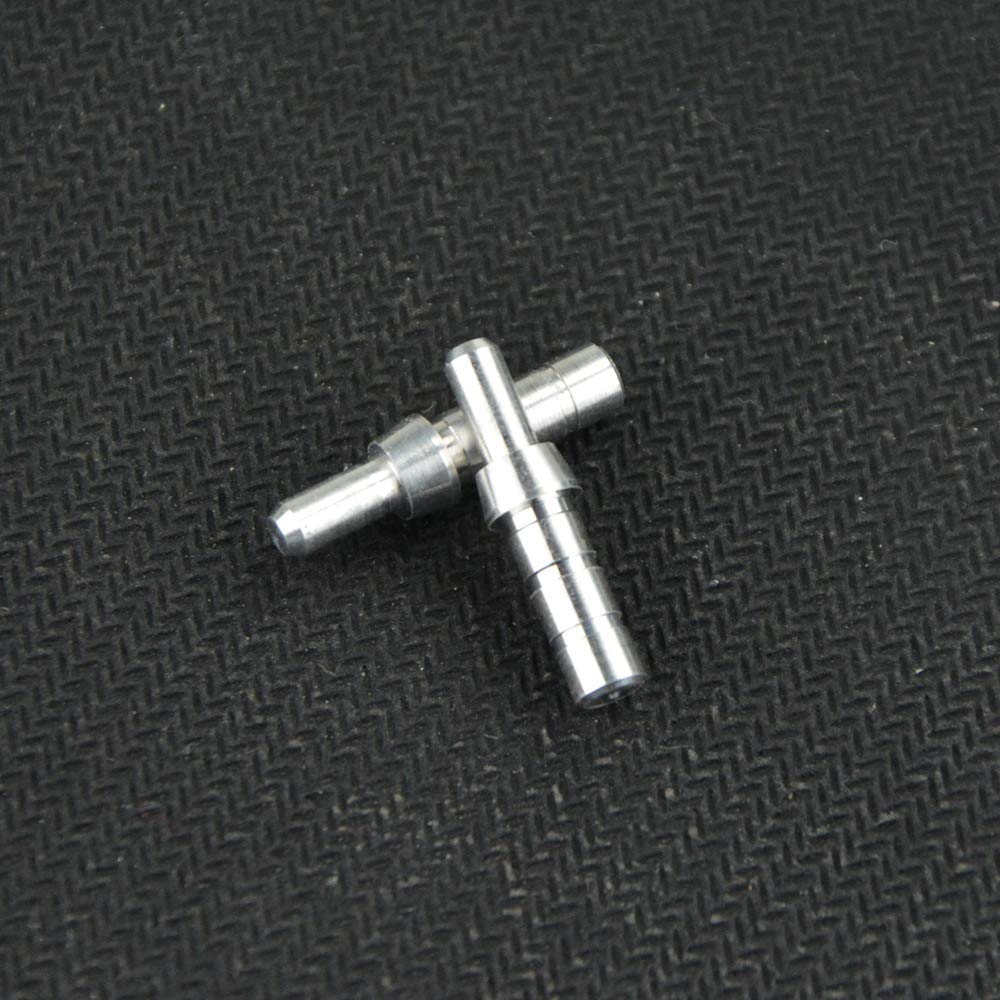 AMEYXGS 50pcs Arrow Pin Nock Bushing DIY Arrow Nock Pins Adapter for ID 6.2mm/6.0mm/4.2mm Arrow Shaft DIY Archery (4.2)