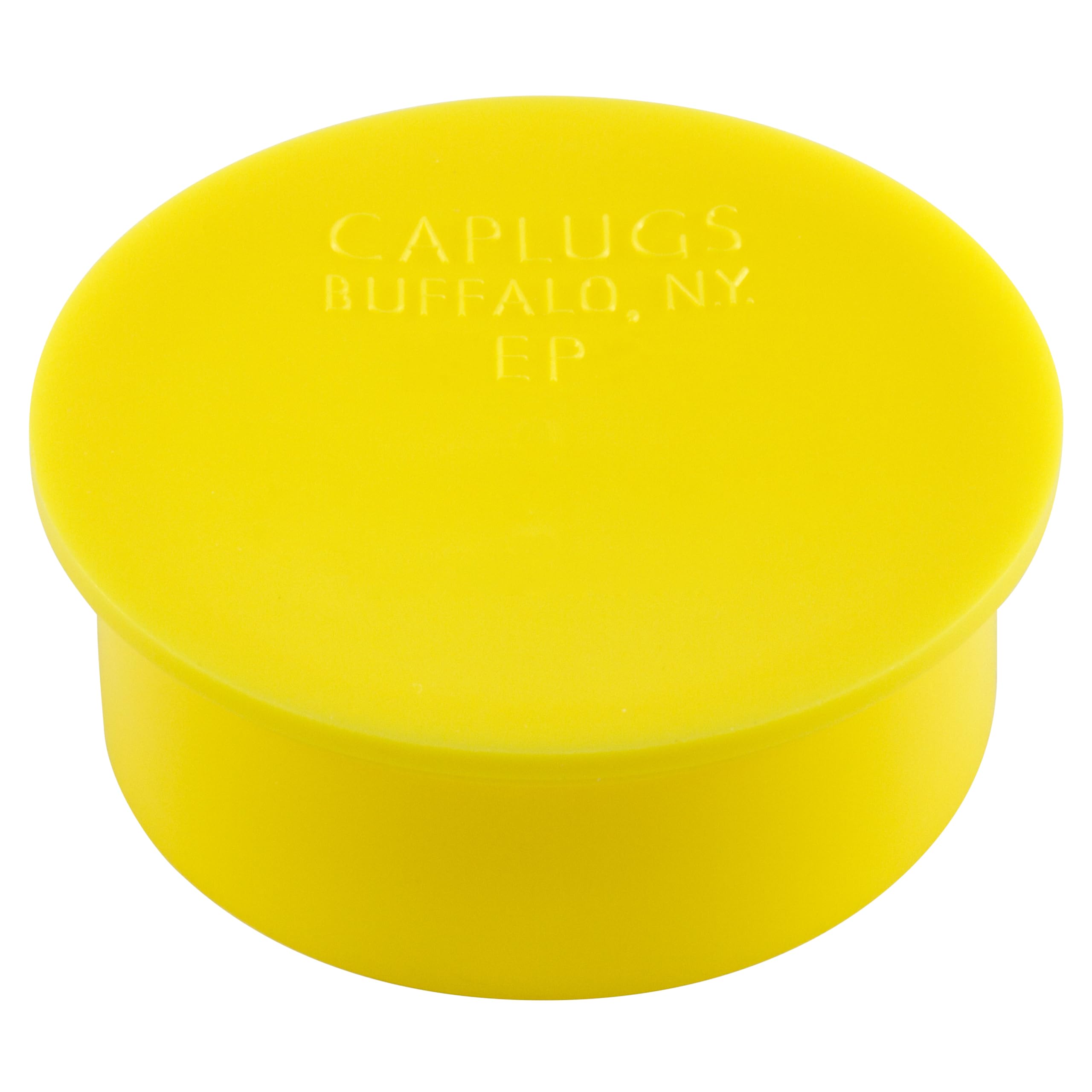 Caplugs EP-12 EP Series â Plastic Plug for Threaded Connectors, 40 Pack, Yellow LD-PE, Nominal Thread Size 3/4"-20 Flanged, Dust & Impact Protection, Fit Smooth Cylindrical Surfaces, Easy Removal