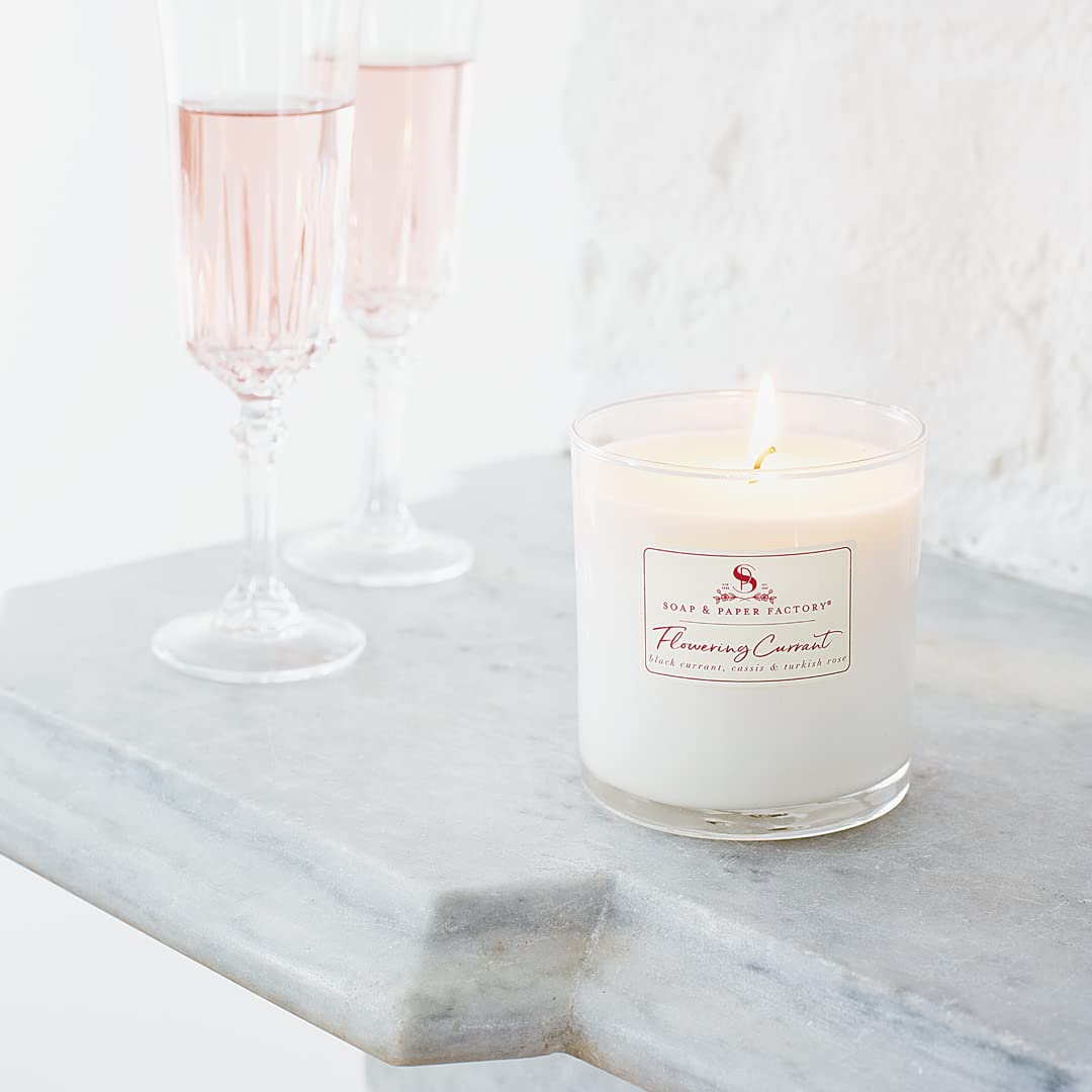Soap & Paper Factory Flowering Currant 9.5 oz Large Soy Candle